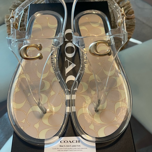 Coach | Shoes | New Coach Sandal With Box And Ticket | Poshmark